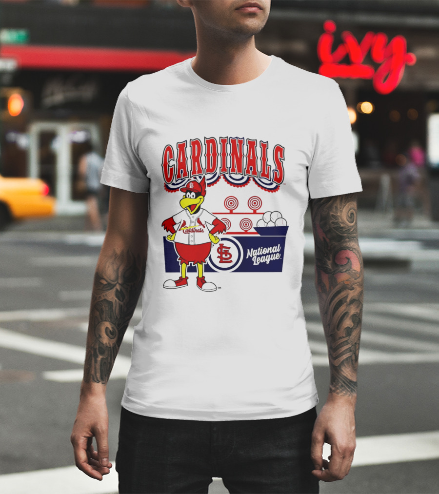 St. Louis Cardinals National League Mascot 2026 T-Shirt