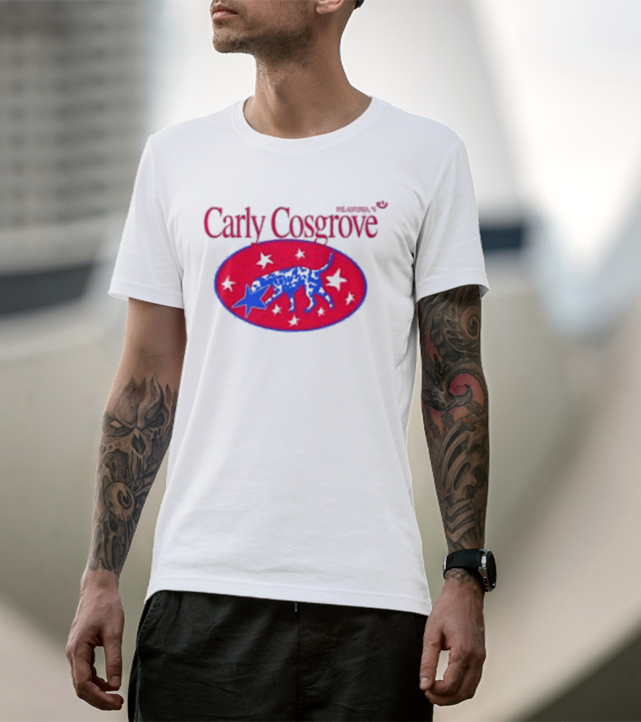 Carly Cosgrove Dog Oval Star T-Shirt