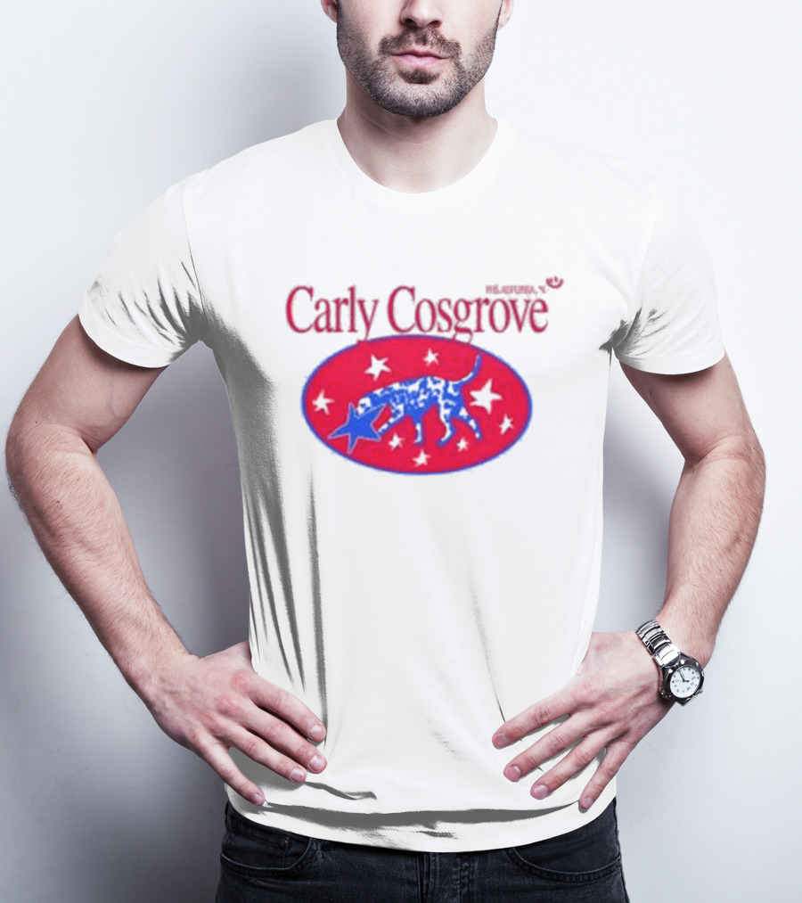 Carly Cosgrove Dog Oval Star T-Shirt