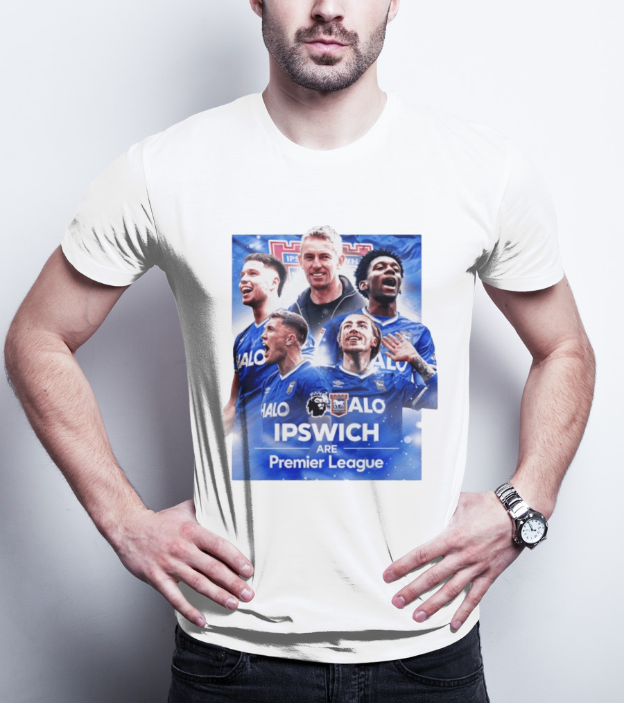 Ipswich Are Premier League HALO Ipswich Town FC T-Shirt