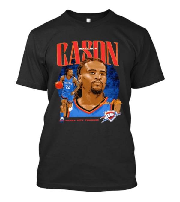 Cason Wallace Oklahoma City Thunder OKC Basketball Player 22 T-Shirt