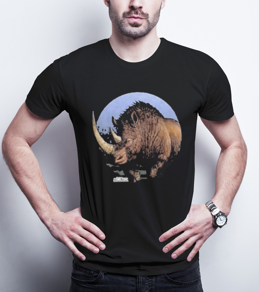 Creative Beast Studio Woolly Rhino Cenozoic Collection T-Shirt