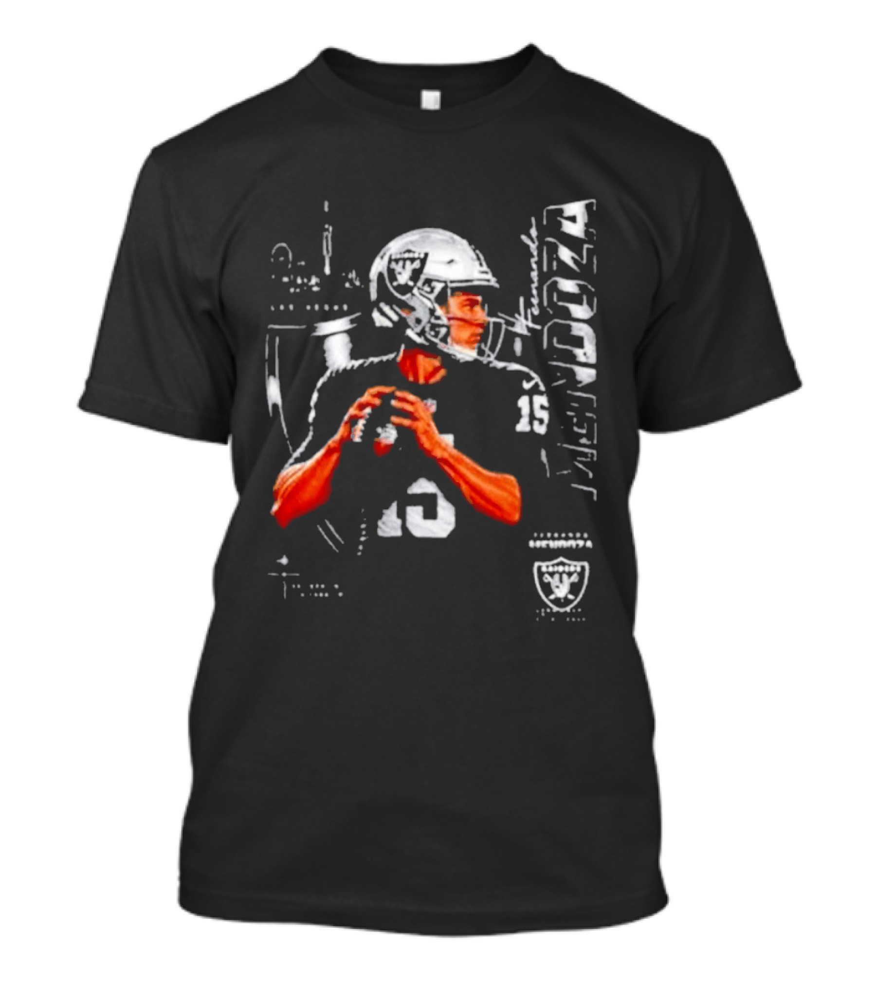 Fernando Mendoza Las Vegas Raiders Quarterback Number 16 T-Shirt