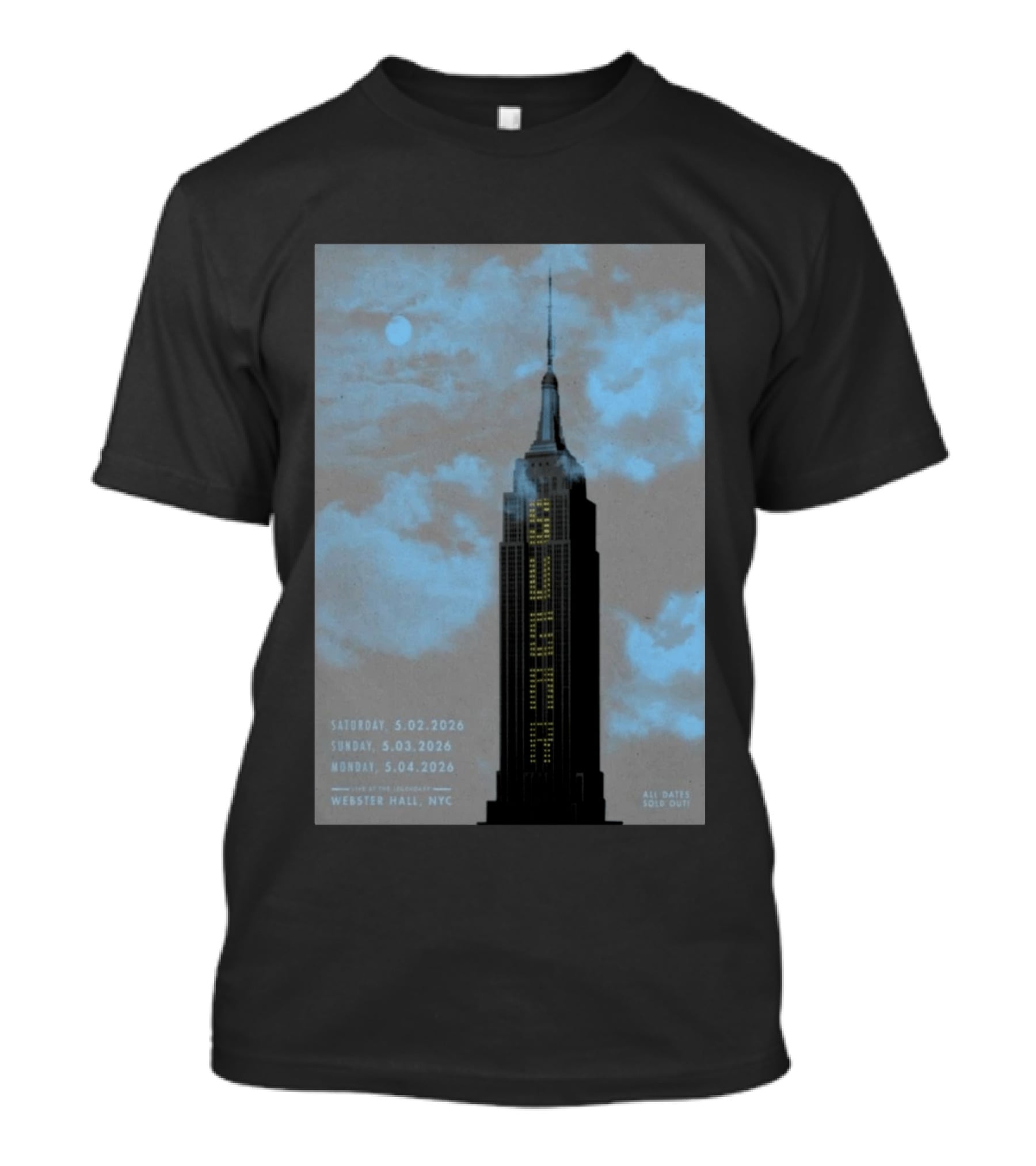 SUGAR Empire State Building Webster Hall NYC May 2 4 2026 T-Shirt