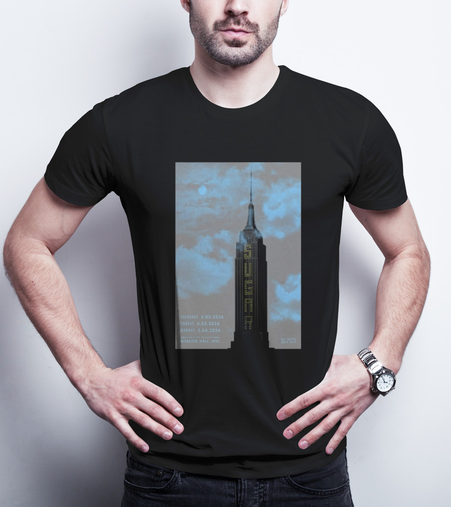 SUGAR Empire State Building Webster Hall NYC May 2 4 2026 T-Shirt
