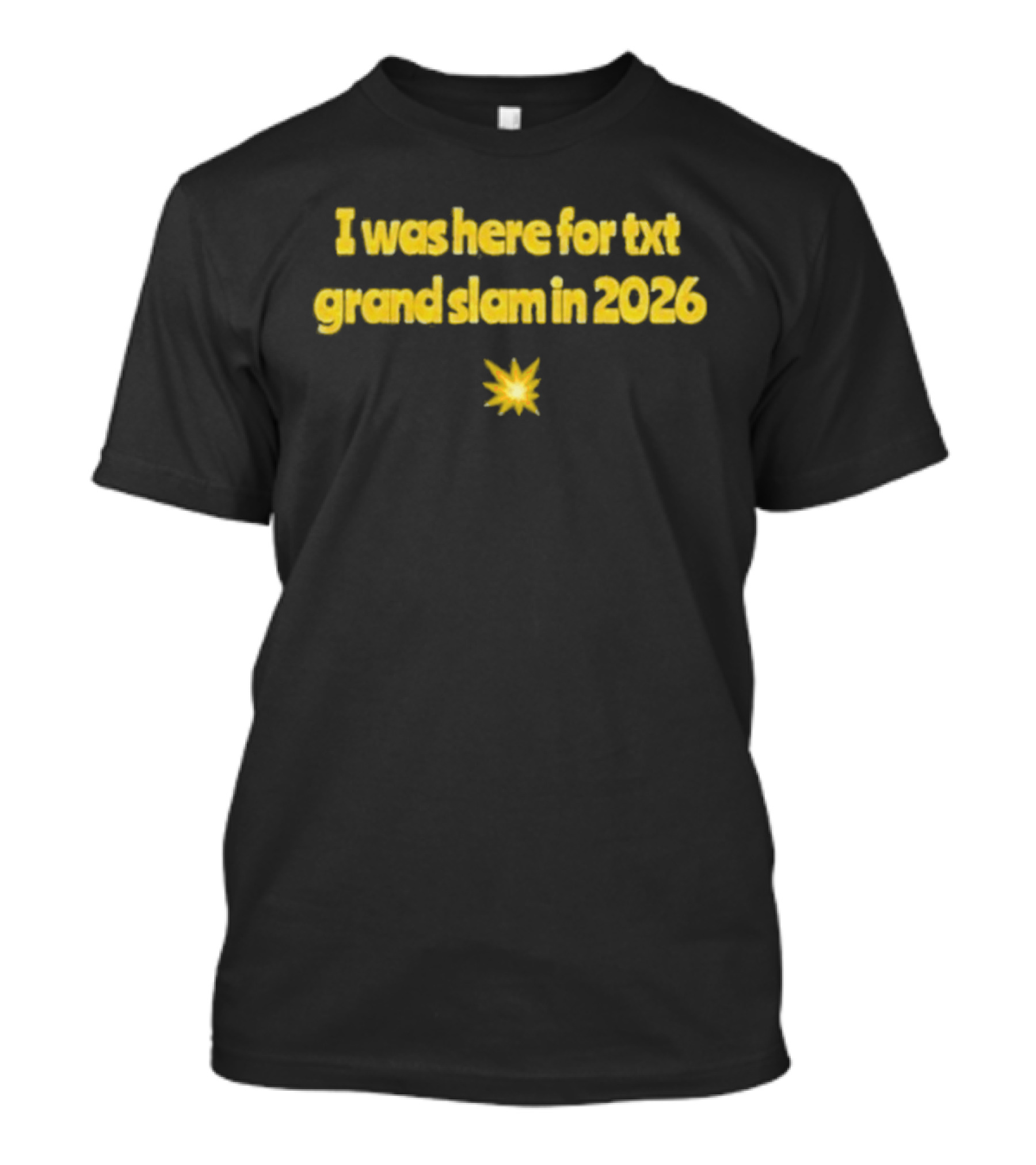I Was Here For Txt Grand Slam In 2026 Starburst T-Shirt