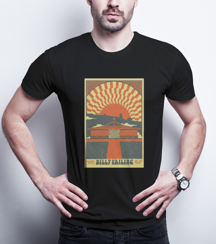 Billy Failing Wildflower Pavilion May 2 2026 Lyons CO T-Shirt
