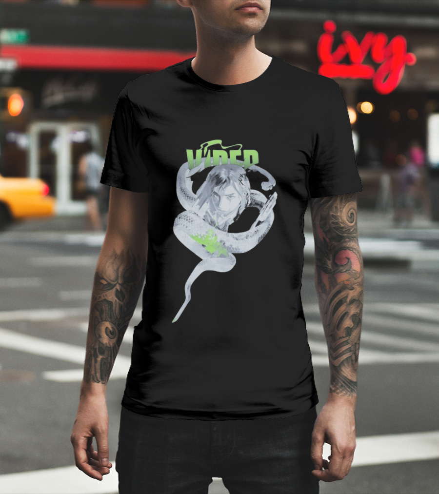 Viper Valorant Why We Fight Back Snake T-Shirt