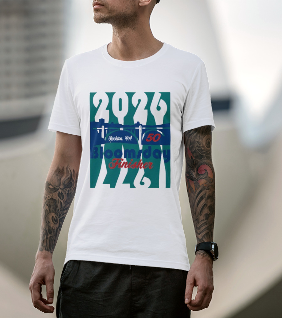 2024 Bloomsday Finisher 50th Annual Race Spokane 12K T-Shirt