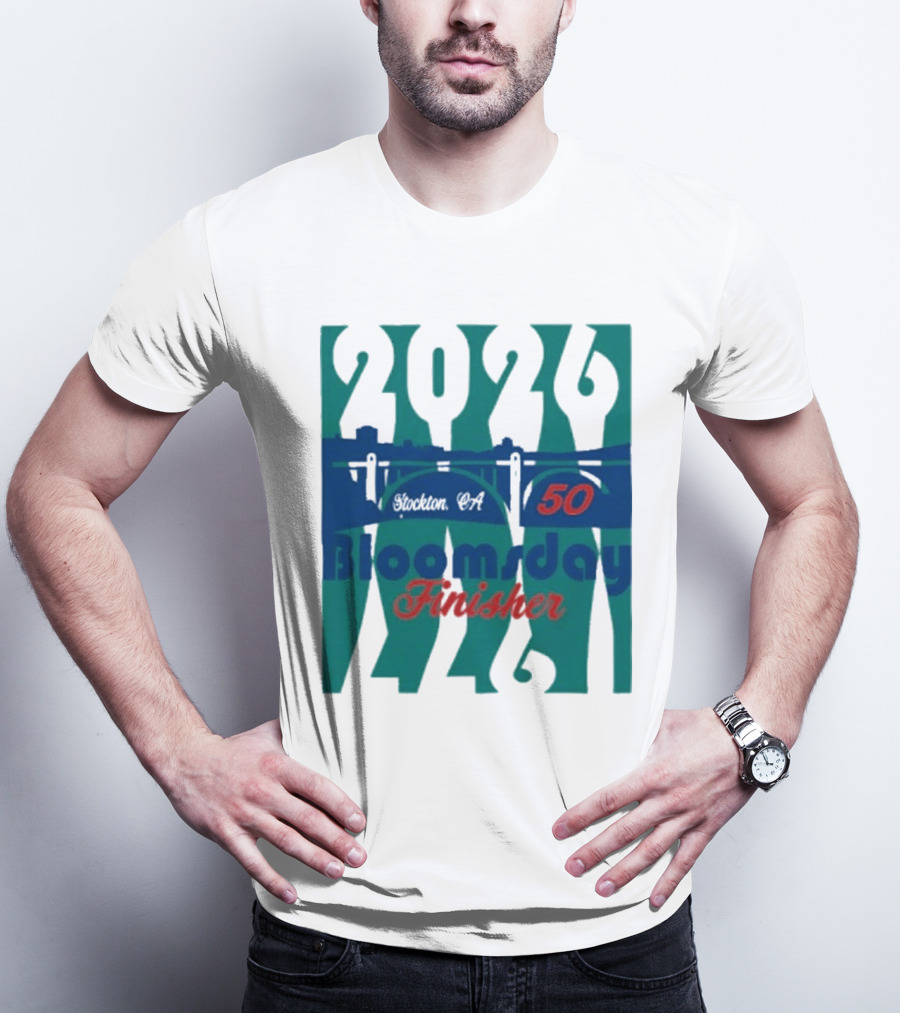 2024 Bloomsday Finisher 50th Annual Race Spokane 12K T-Shirt