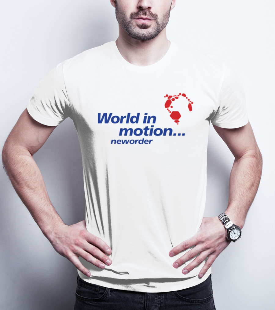 World In Motion New Order England Football T-Shirt