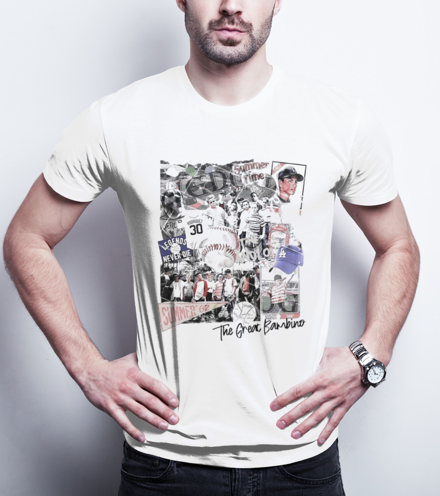 Nice The Sandlot Legends Never Die Classic Movie Scene Friends Forever T-Shirt