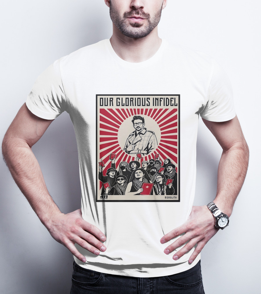 Onolith Collective Our Glorious Infidel 411 Monolith Red Star Revolution T-Shirt