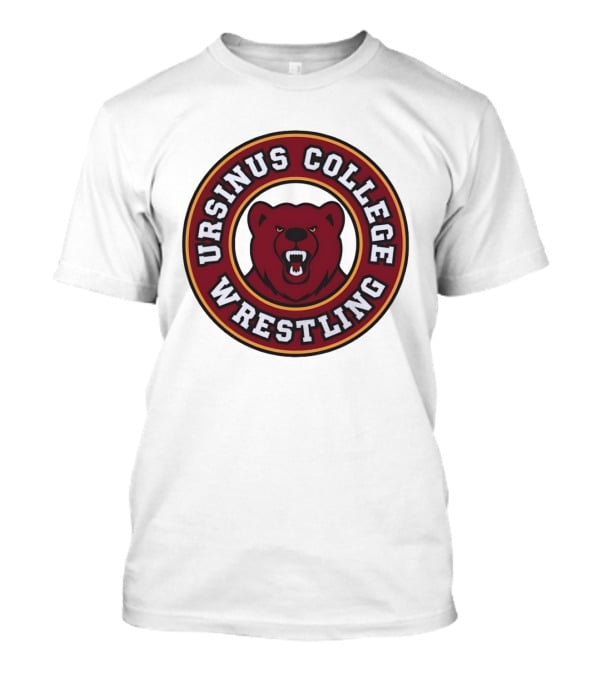 Ursinus College Bear Head Wrestling T-Shirt