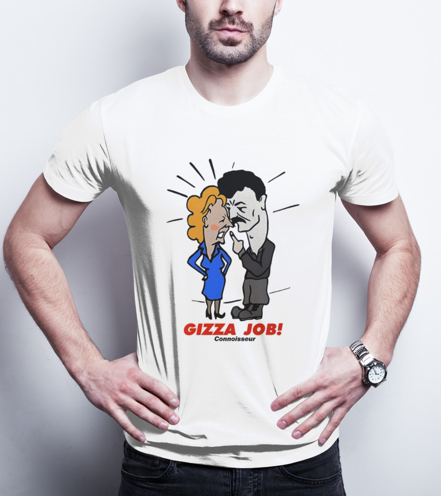 Yosser Hughes Gizza Job Cartoon Illustration By Comictees.com T-Shirt