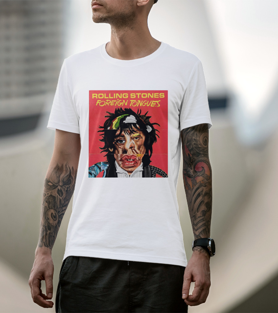 The Rolling Stones Foreign Tongues Album Cover Art 2026 T-Shirt