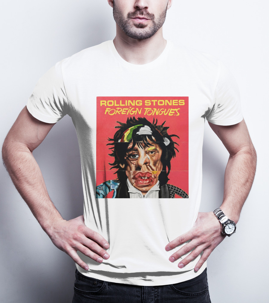 The Rolling Stones Foreign Tongues Album Cover Art 2026 T-Shirt