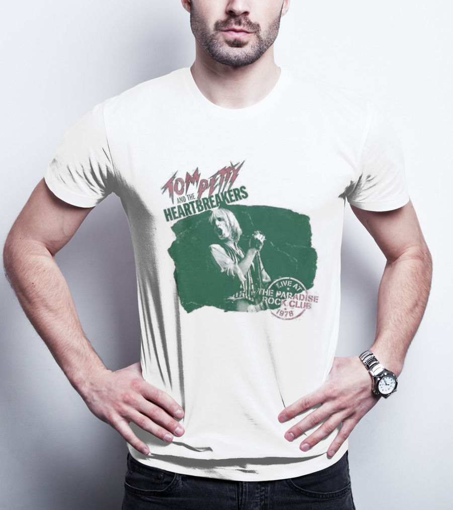 Tom Petty Live At The Paradise Rock Club Boston 1978 T-Shirt