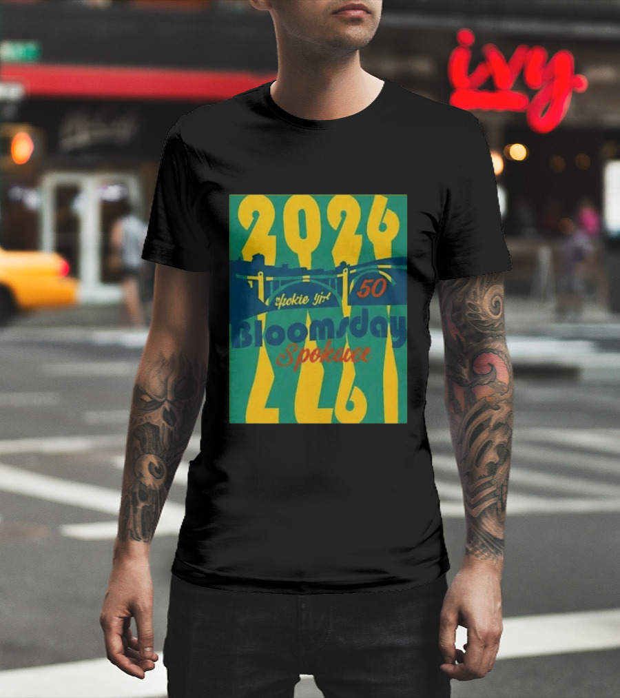 2026 Spokane Bloomsday 50th Race Hometown Pride Celebration T-Shirt