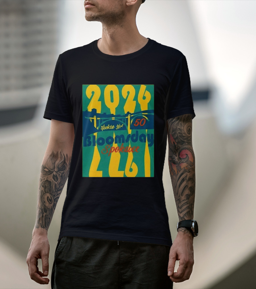 2026 Spokane Bloomsday 50th Race Hometown Pride Celebration T-Shirt