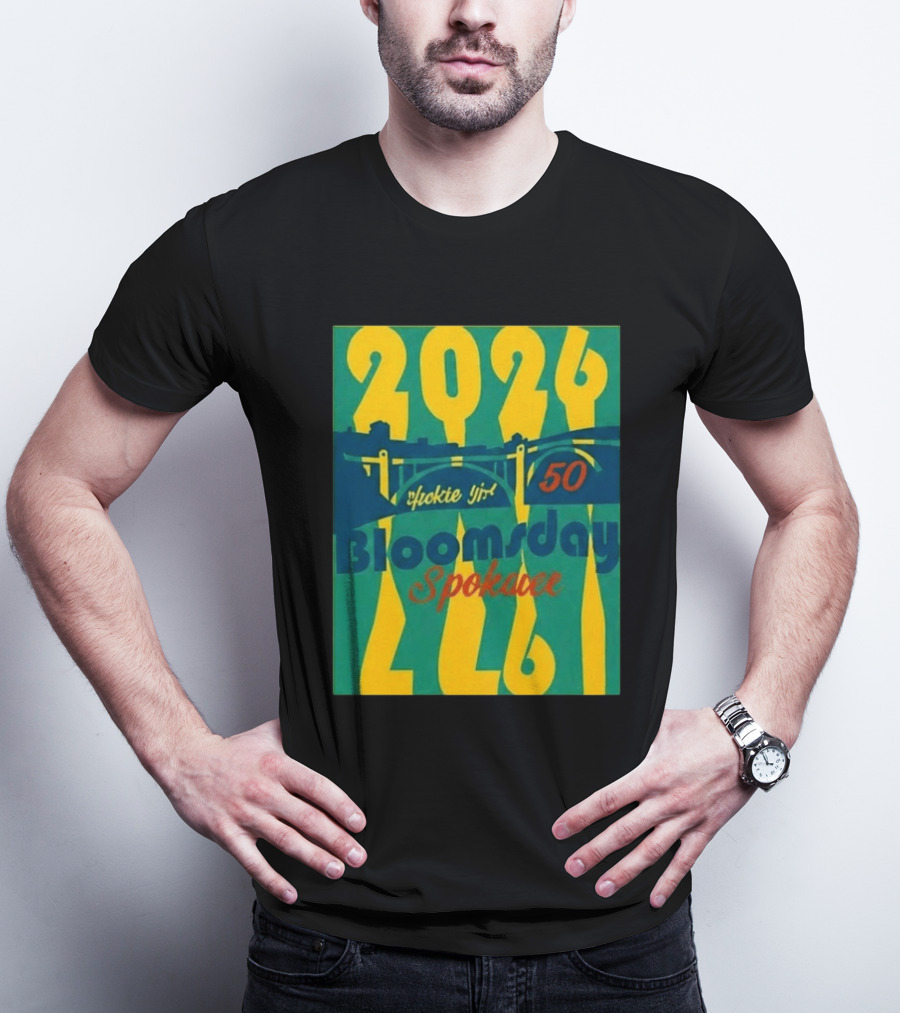 2026 Spokane Bloomsday 50th Race Hometown Pride Celebration T-Shirt