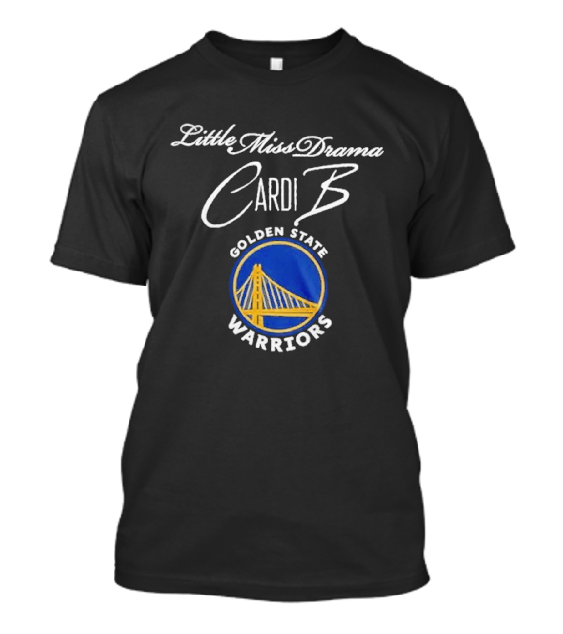 Cardi B Little Miss Drama Golden State Warriors Tour T-Shirt