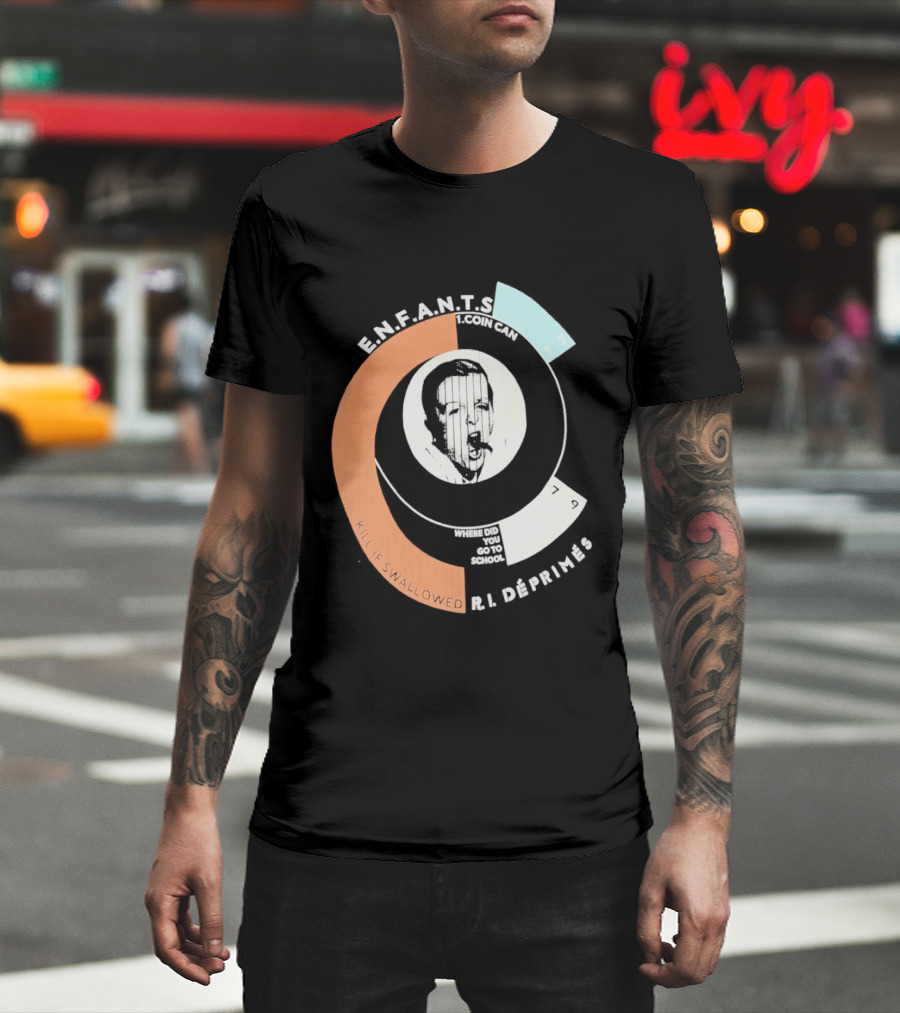 Enfants Riches Déprimés Snake Boy Killed Swallowed Deprived Rib T-Shirt