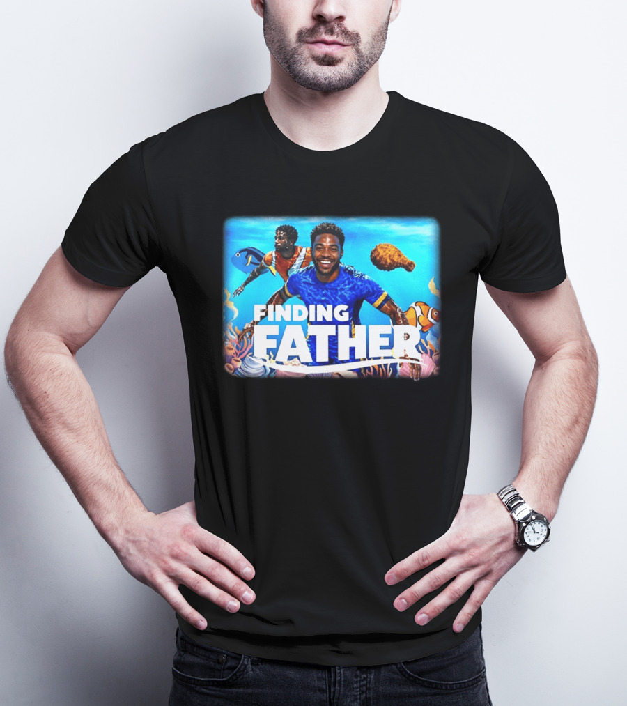 Finding Father Underwater Adventure With Fish And Coral T-Shirt