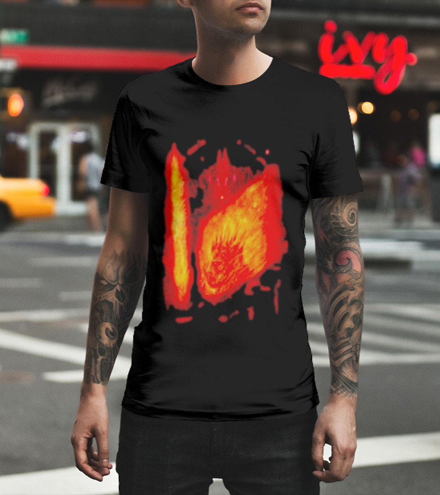 Flame Knight Fire Armor Blaze T-Shirt
