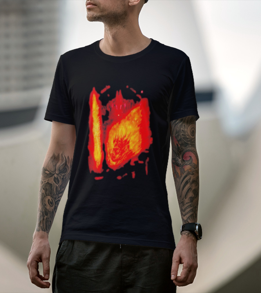 Flame Knight Fire Armor Blaze T-Shirt