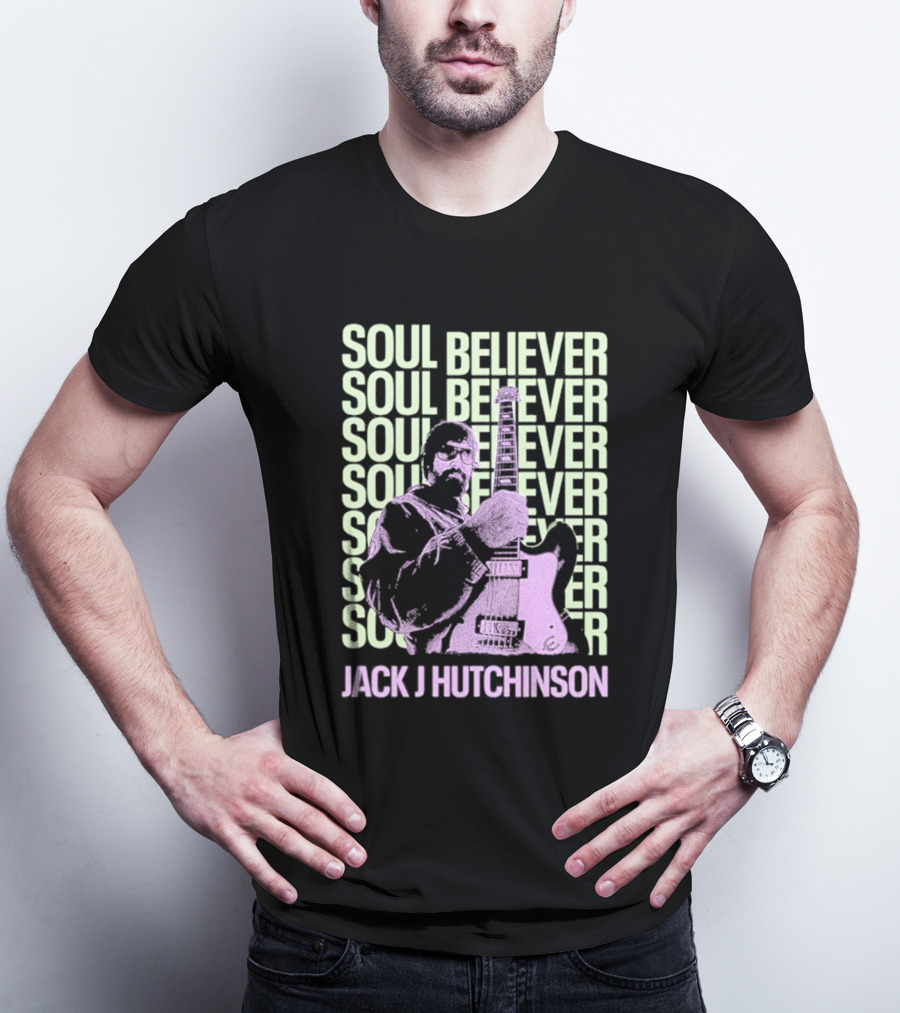 Jack J Hutchinson Soul Believer Guitar Artistry T-Shirt