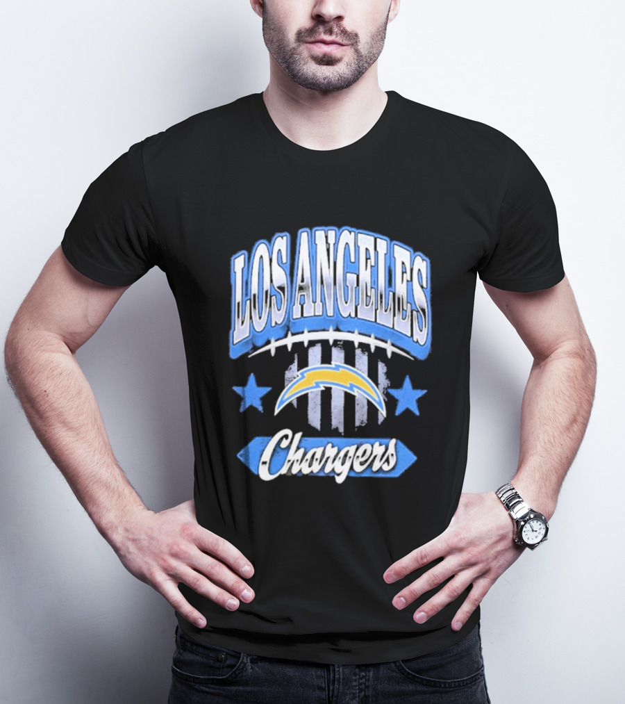 Los Angeles Chargers Americana Stars And Stripes 2026 T-Shirt