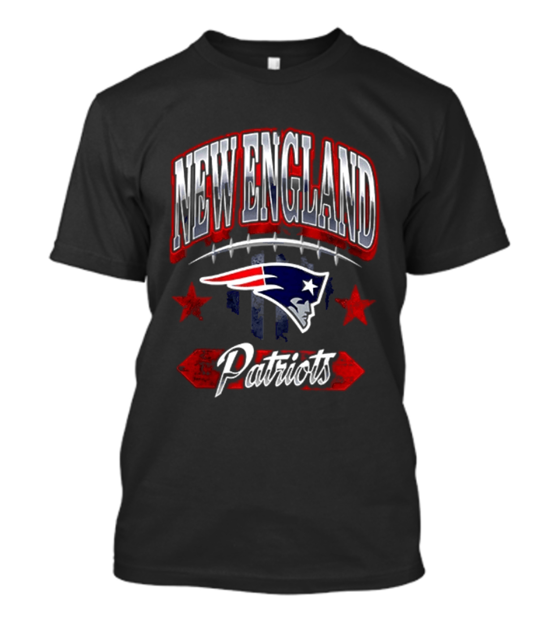 New England Patriots Americana 2026 Stars And Stripes T-Shirt