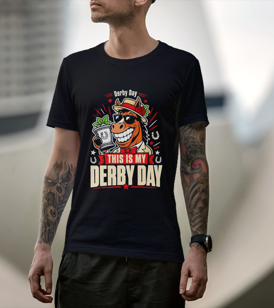 Derby Day Mint Julep Horse Party T-Shirt