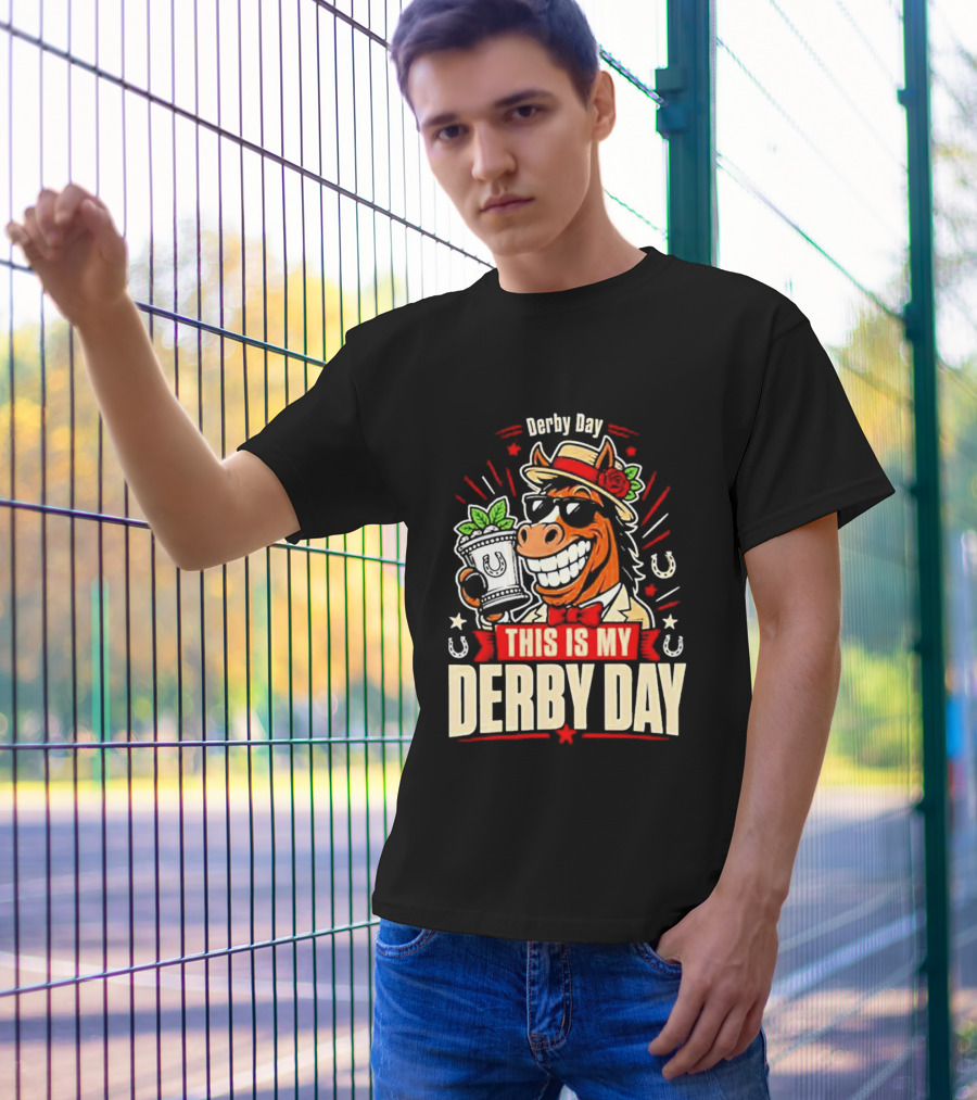 Derby Day Mint Julep Horse Party T-Shirt