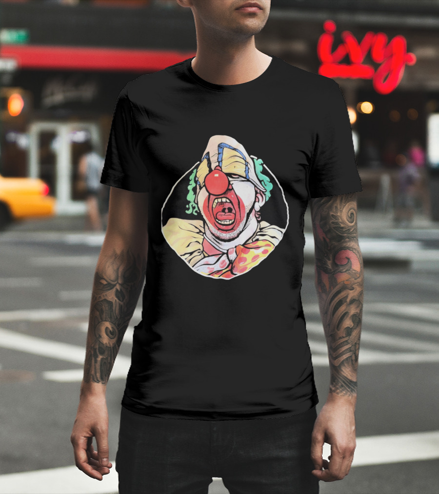 Yucko The Clown Retro Cartoon Style Bold Expression T-Shirt