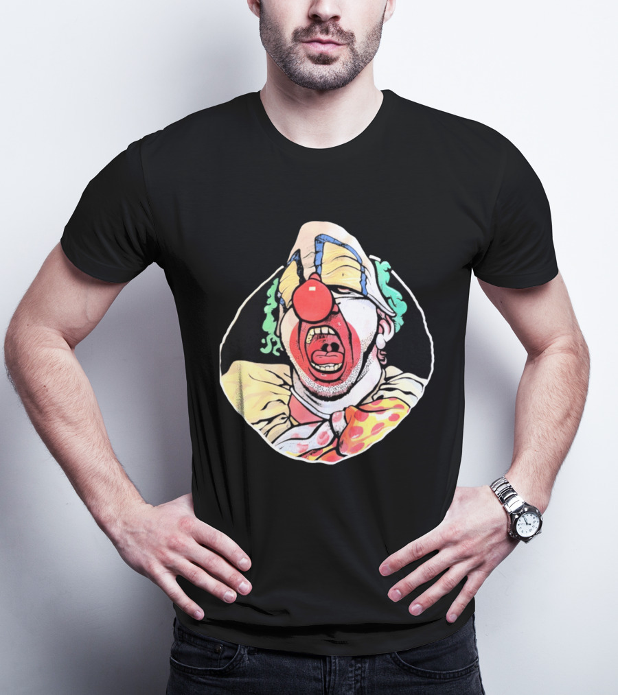 Yucko The Clown Retro Cartoon Style Bold Expression T-Shirt