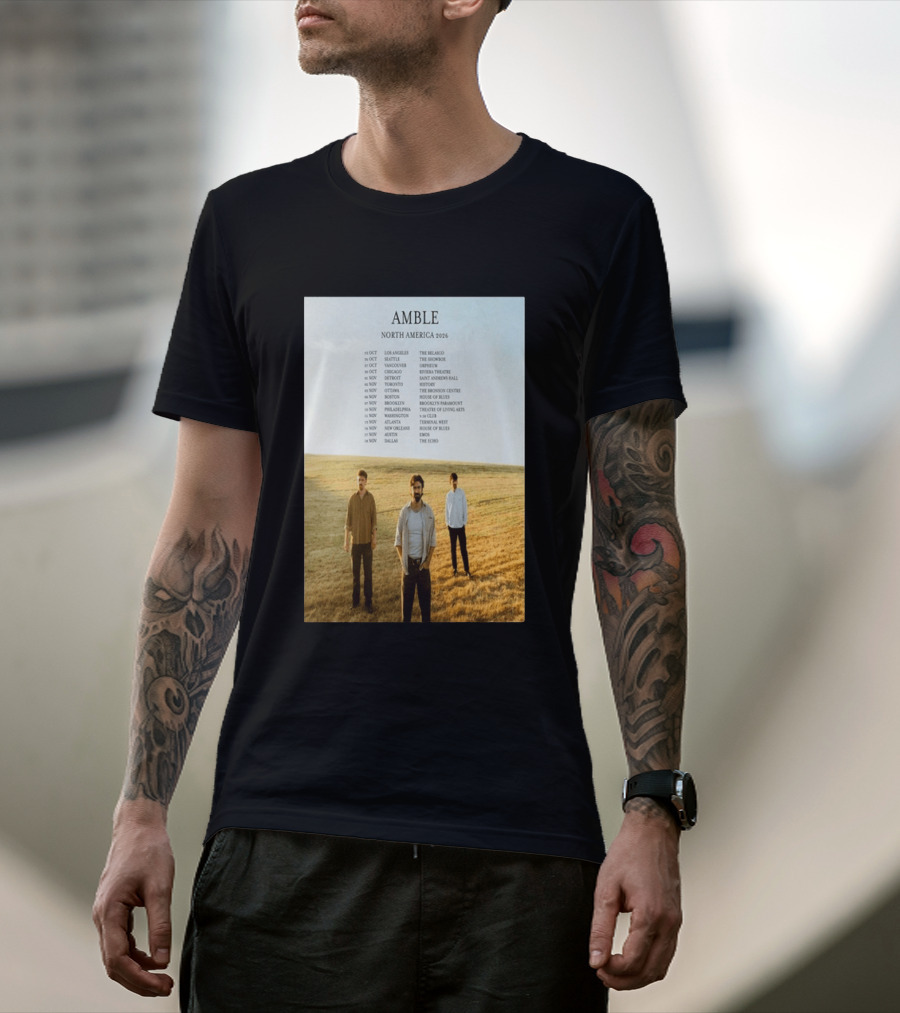 Amble Fall Tour 2026 T-Shirt