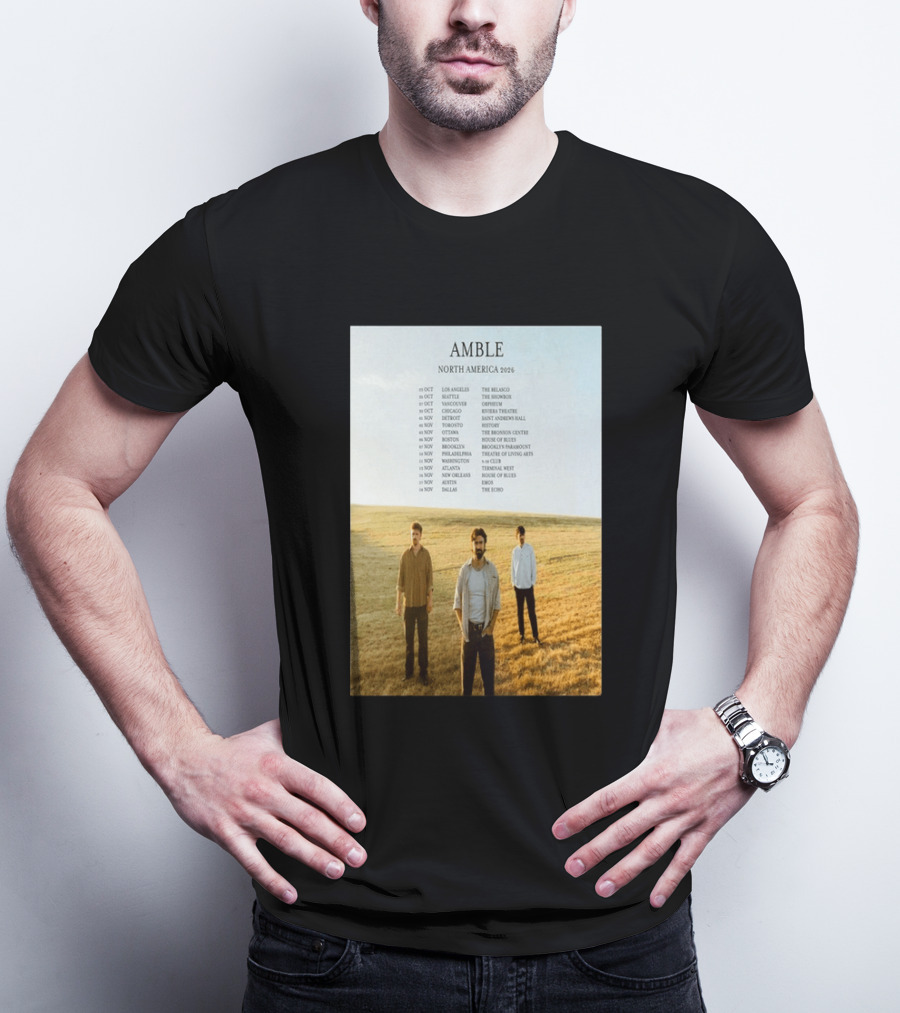 Amble Fall Tour 2026 T-Shirt