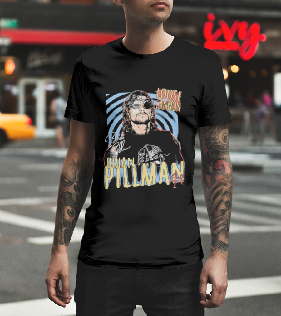 Brian Pillman Loose Cannon 4 Ever T-Shirt