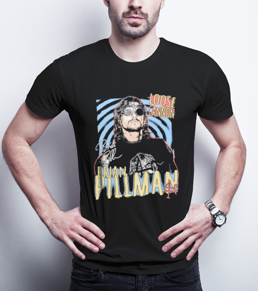 Brian Pillman Loose Cannon 4 Ever T-Shirt