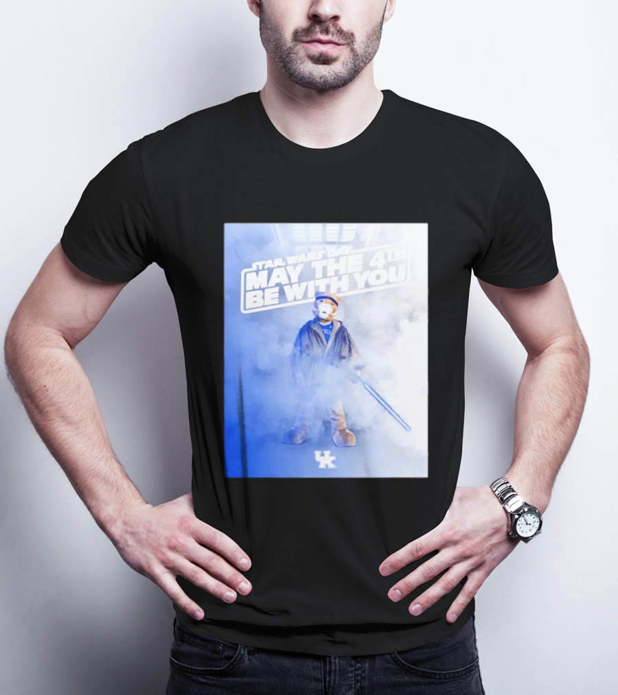 Star Wars Day May The 4th Be With You Kentucky Wildcats T-Shirt