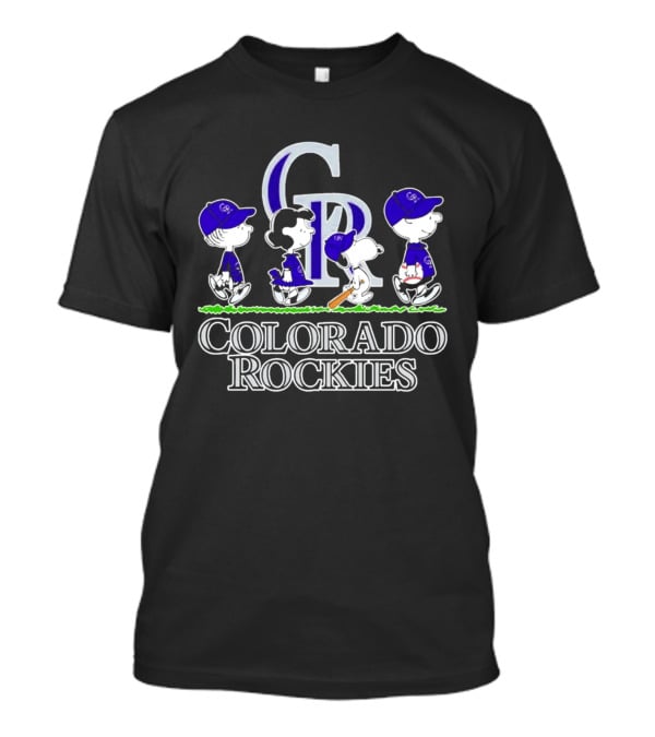 Colorado Rockies Peanuts Abbey Road 2026 T-Shirt