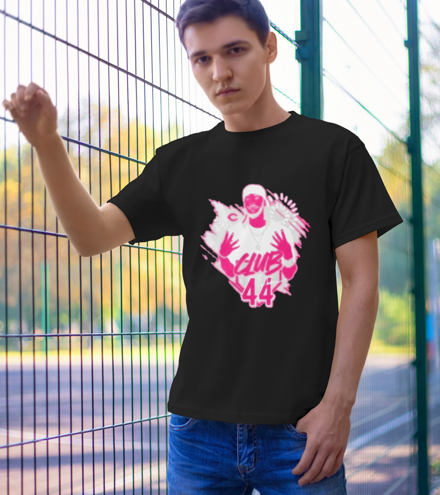 Elly De La Cruz Club 44 Pink Cincinnati Baseball T-Shirt
