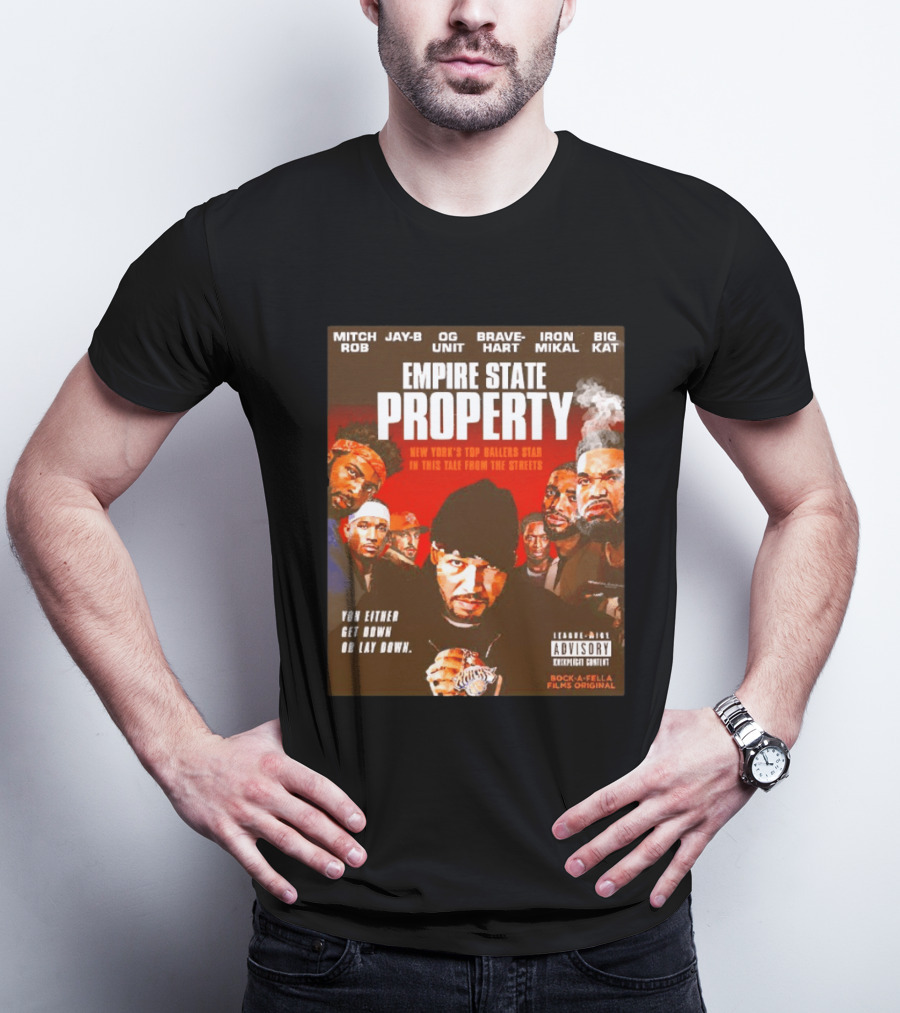 Mitch Rob Jay B OG Unit Brave Hart Iron Mikal Big Kat Empire State Property New York Knicks Baller Tale T-Shirt