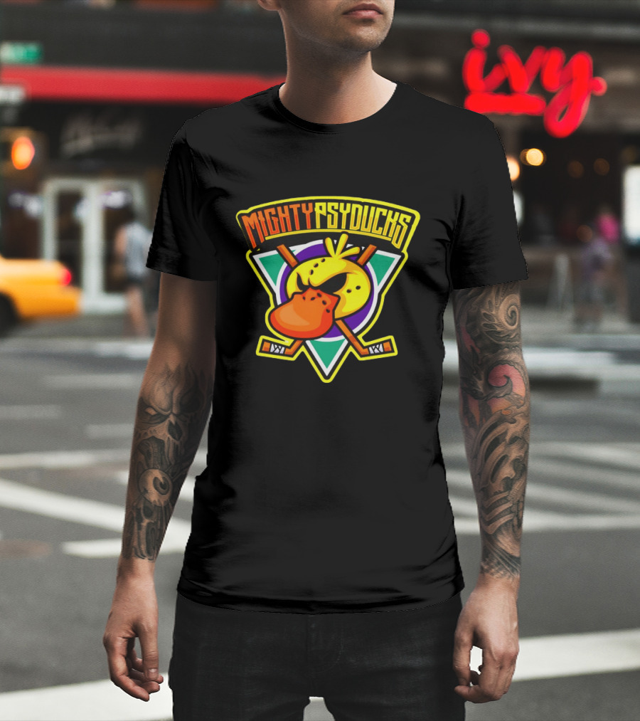 Mighty Psyducks Pokémon Hockey NHL 2026 T-Shirt