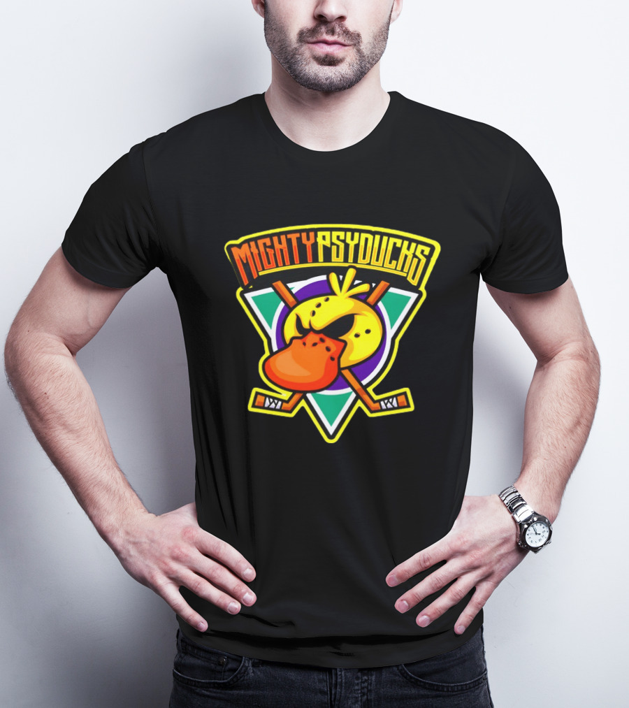 Mighty Psyducks Pokémon Hockey NHL 2026 T-Shirt