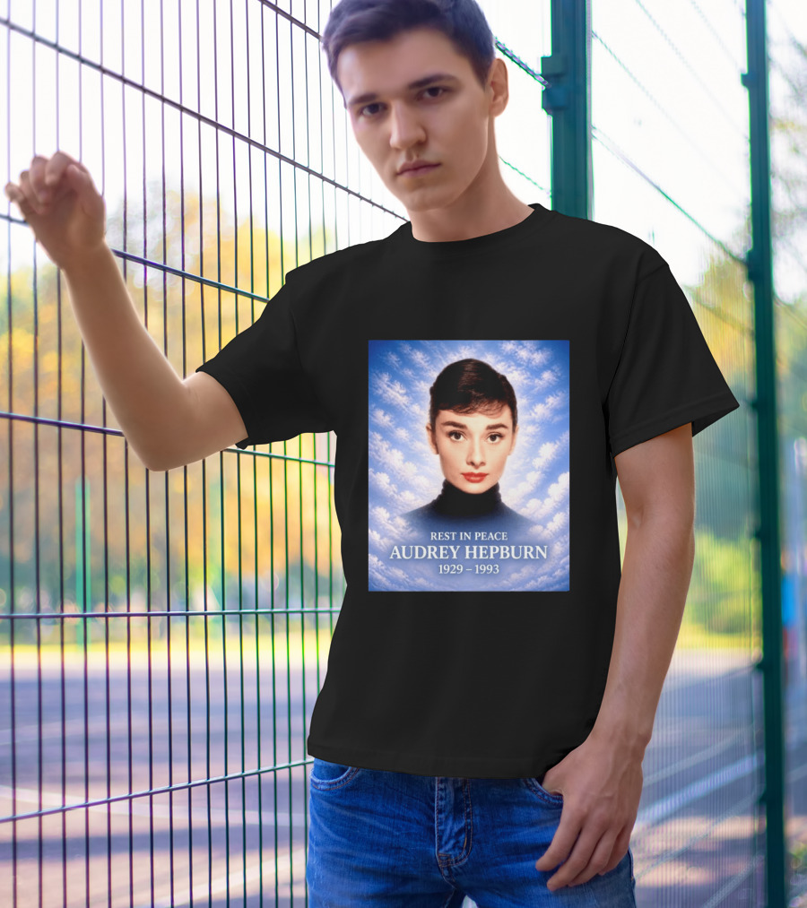 Rest In Peace Audrey Hepburn 1929 1993 T-Shirt