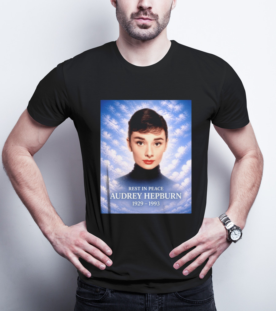 Rest In Peace Audrey Hepburn 1929 1993 T-Shirt