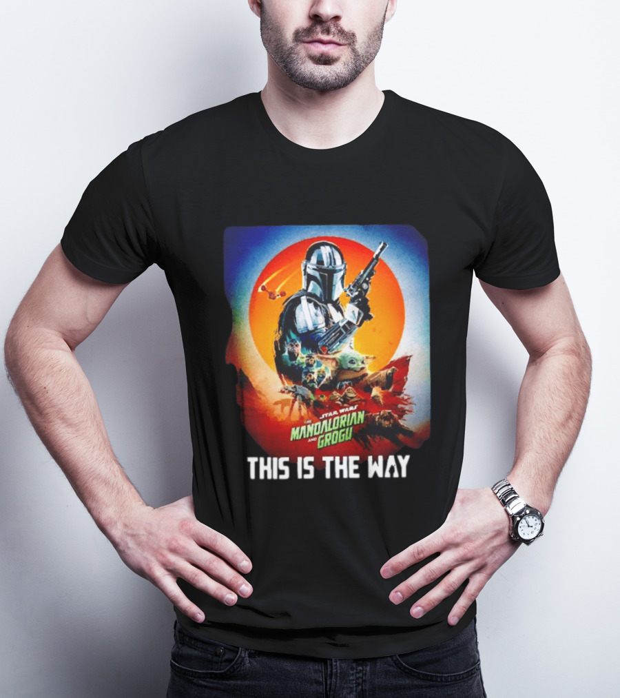 Star Wars Mandalorian Grogu This Is The Way T-Shirt